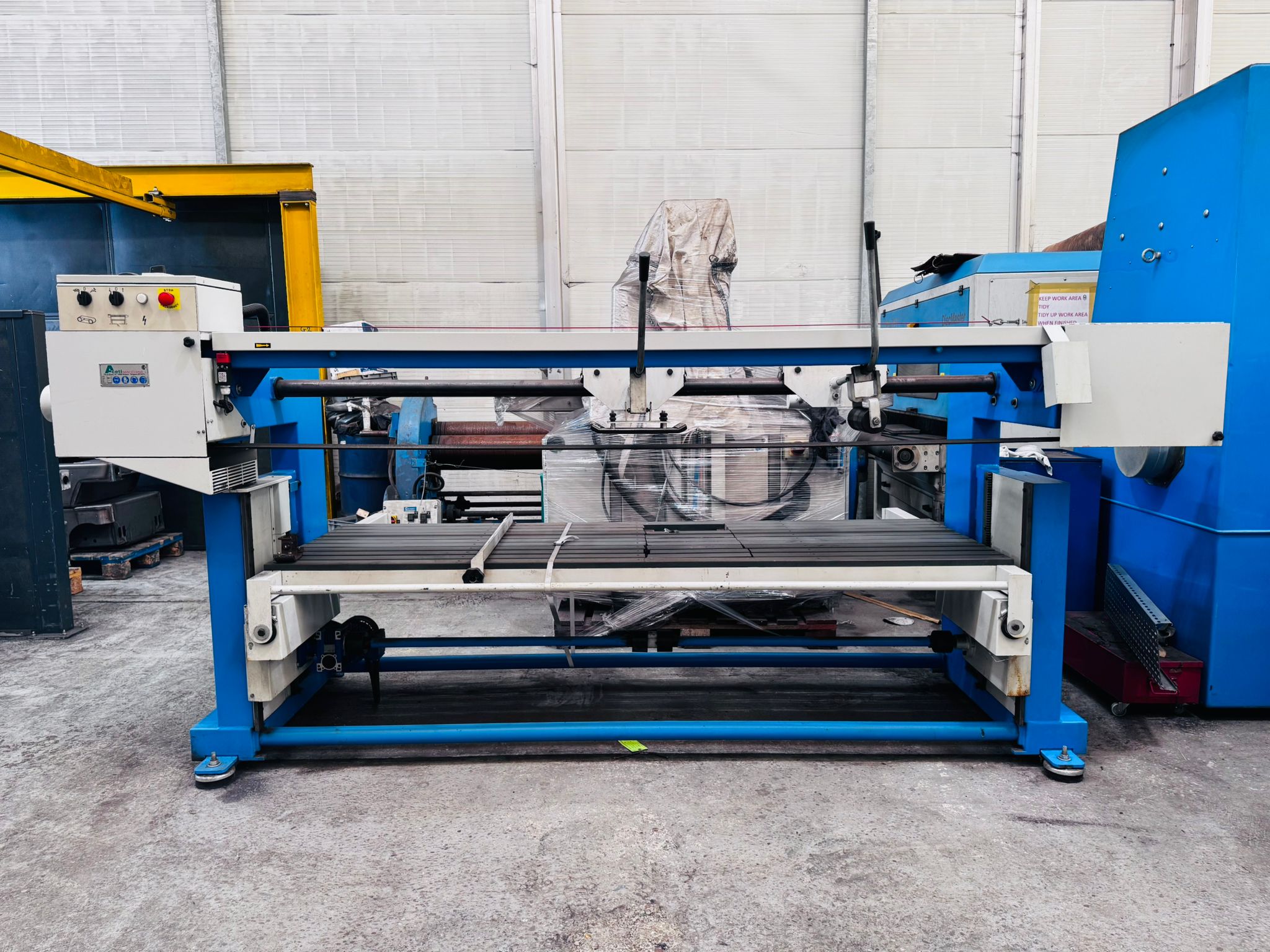 2022 ACETI ART 144 Long belt pad sander – Sparx Machine Tools